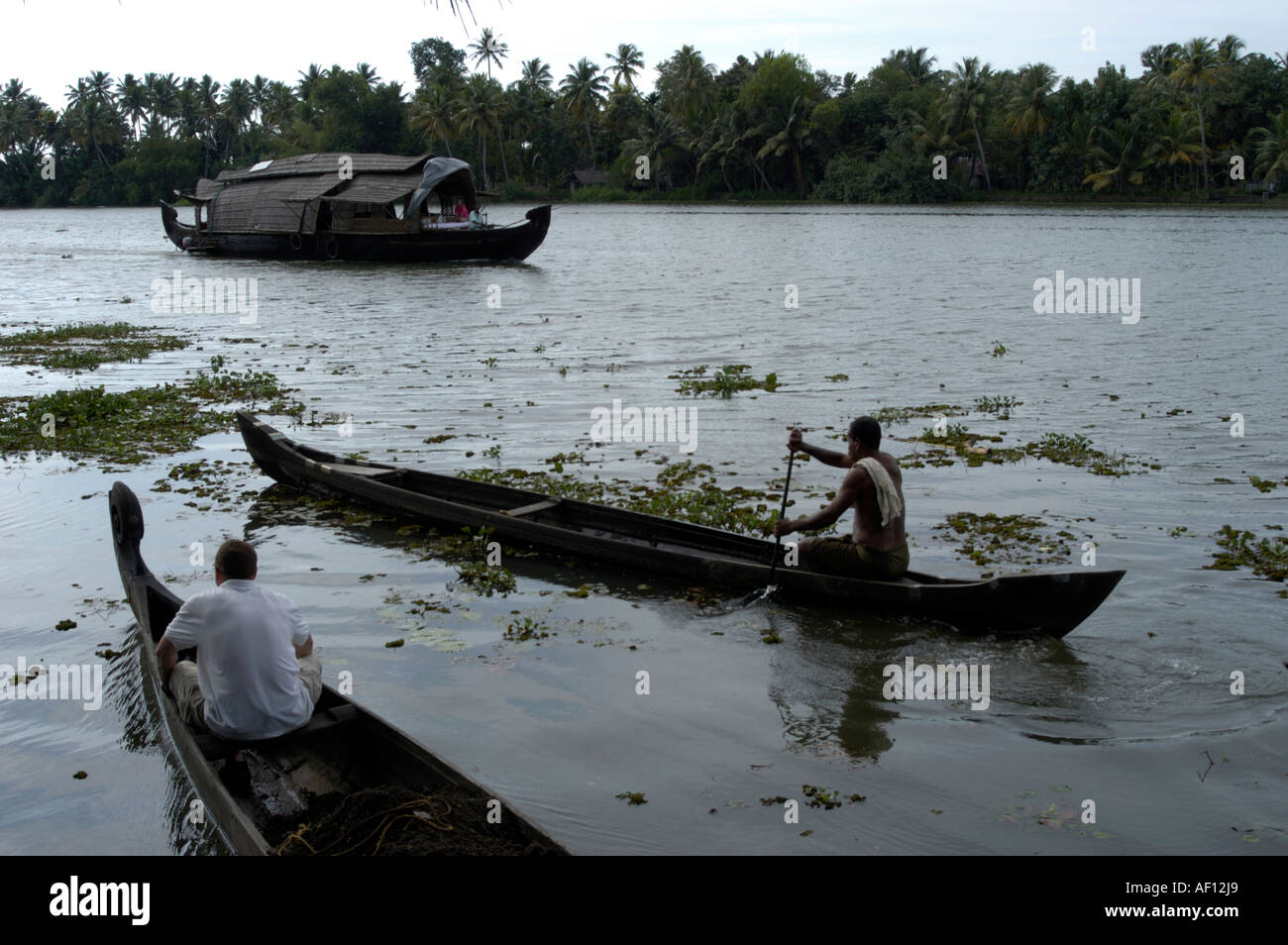 Kuttanad waterways hi-res stock photography and images - Alamy