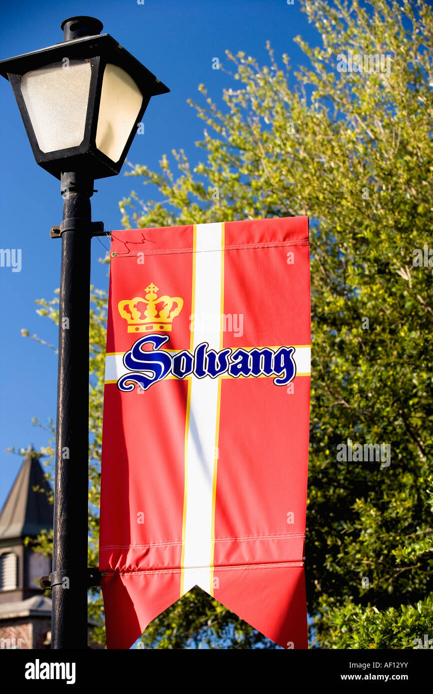 Solvang california flag hi-res stock photography and images - Alamy