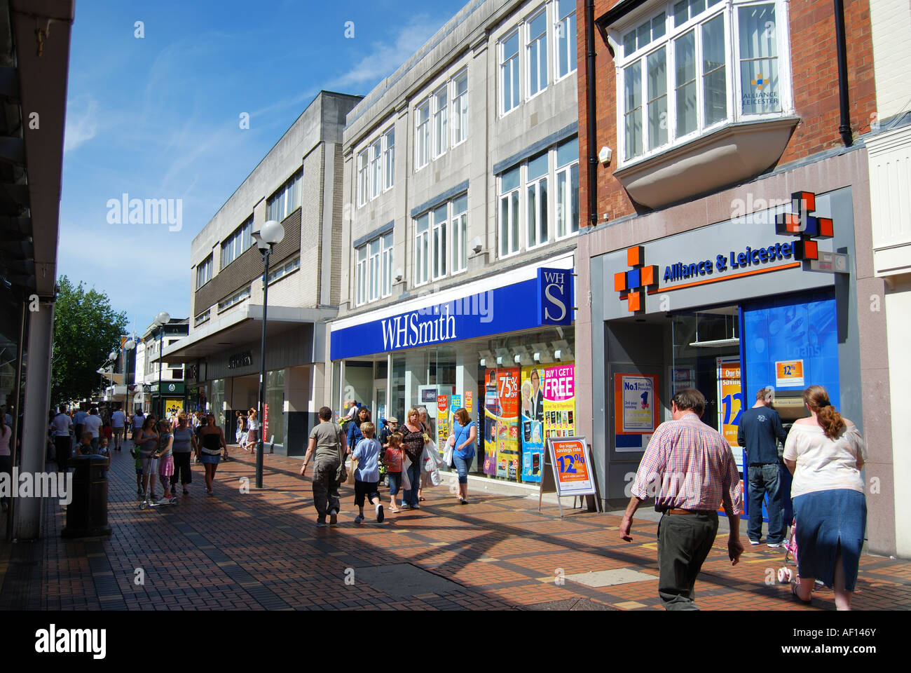 Regent Street, Regent Circus, Swindon, Wiltshire, England, United ...