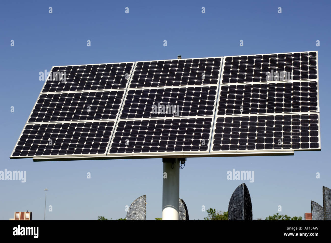 Rotating Solar energy panels Stock Photo - Alamy