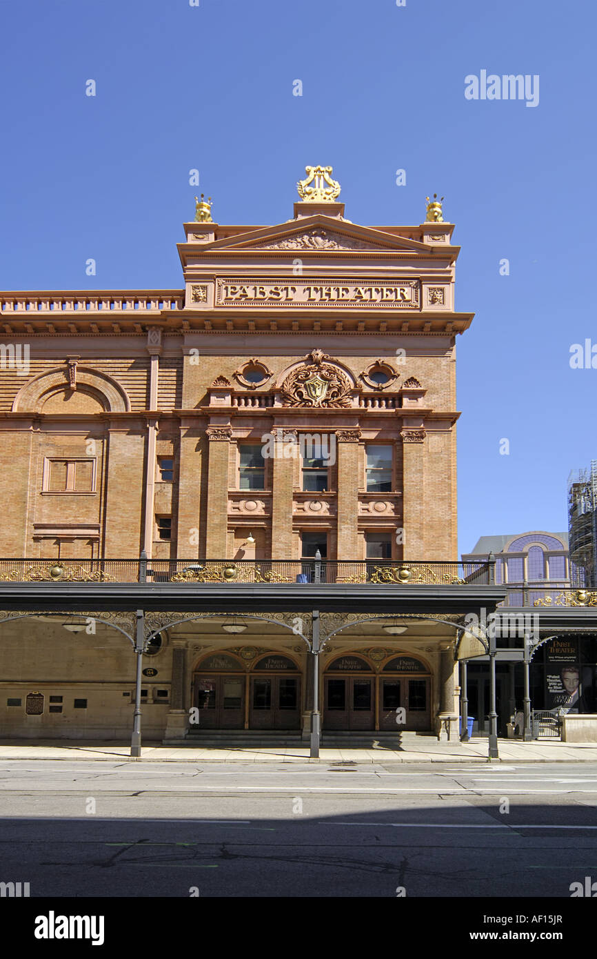 The Pabst Theatre Milwaukee Wisconsin WI Stock Photo - Alamy