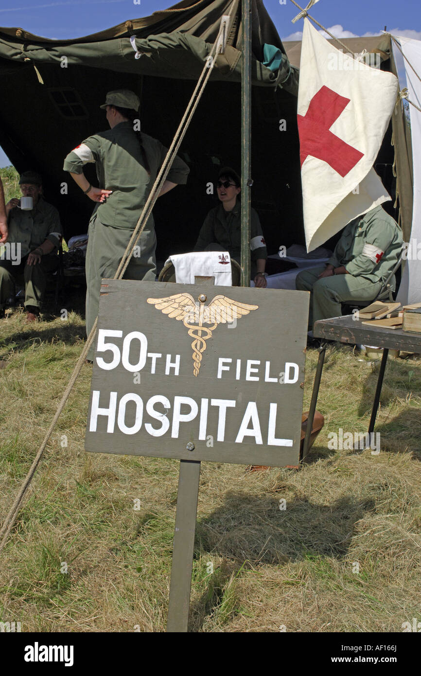 Ww2 field hospital hi-res stock photography and images - Alamy