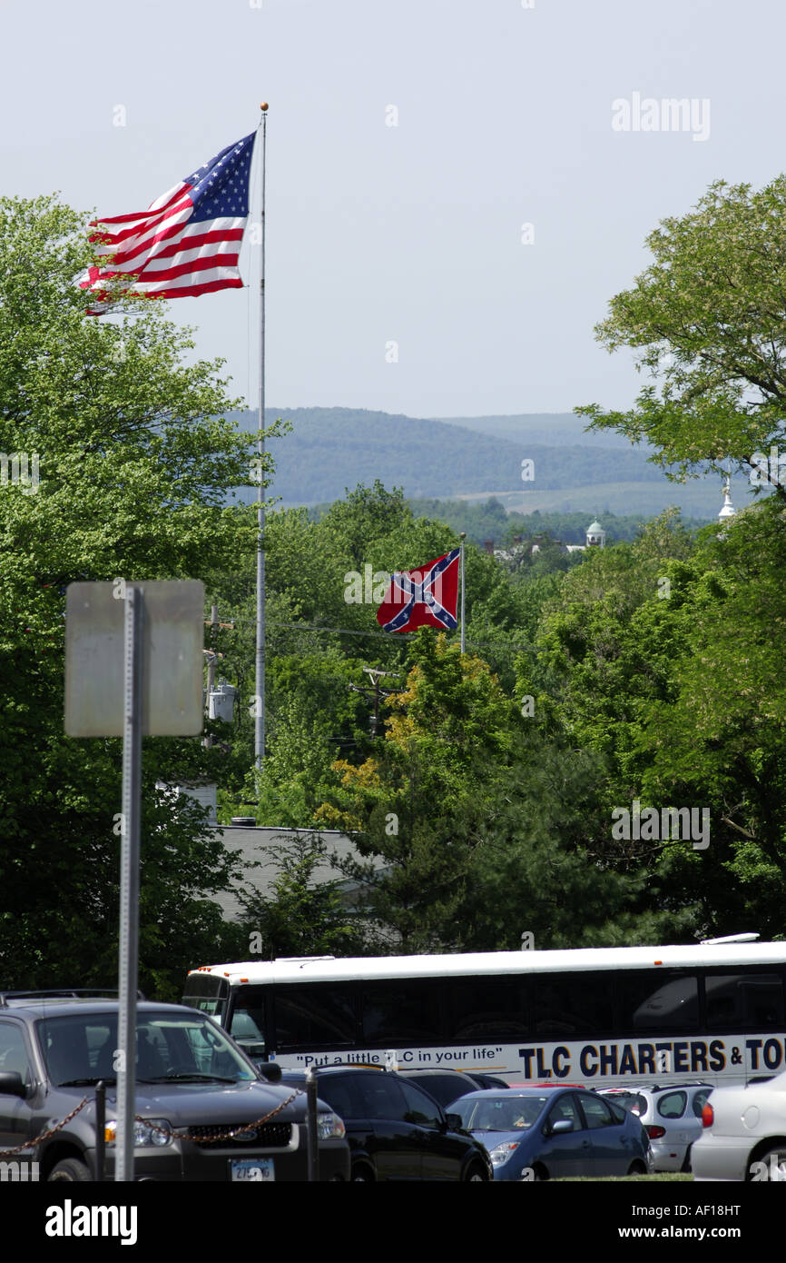 Battle of gettysburg confederate flag hi-res stock photography and ...