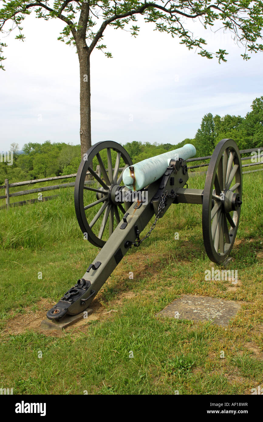 Artillery Cannons on Cemetery Ridge Gettysburg Pennsylvania PA Stock ...