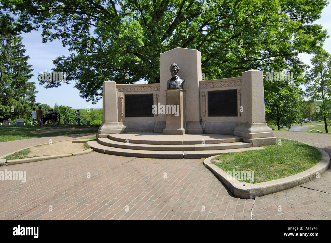 The Gettysburg Address Memorial National Cemetery Gettysburg ...