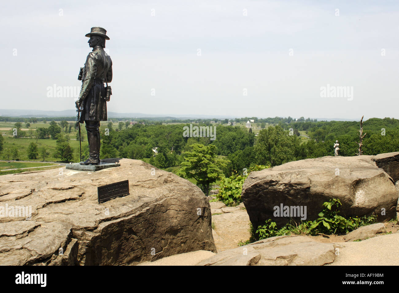 Little Round Top Gettysburg Pennsylvania PA Stock Photo - Alamy
