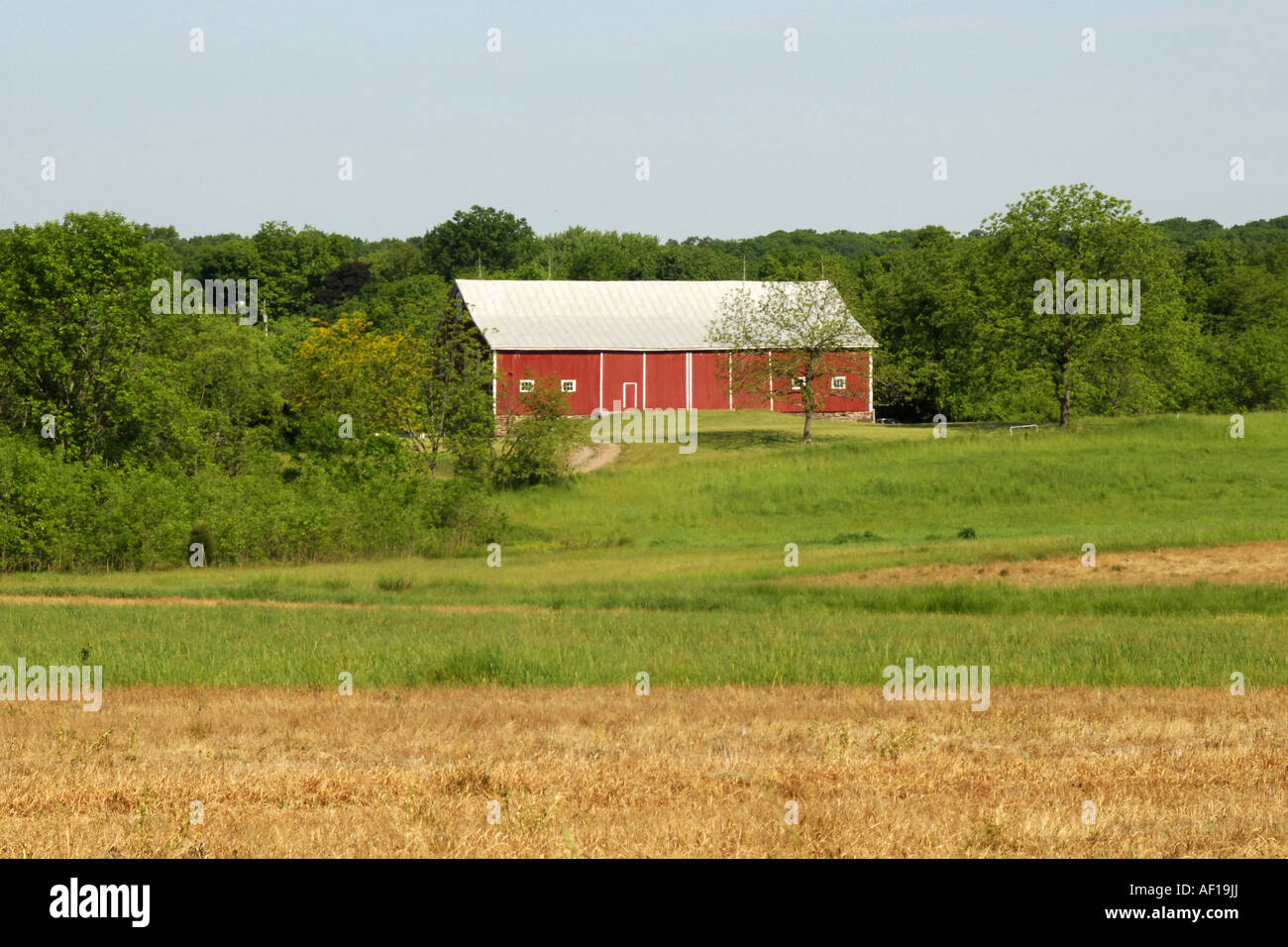 Civil war red barn gettysburg pennsylvania hi-res stock photography and ...