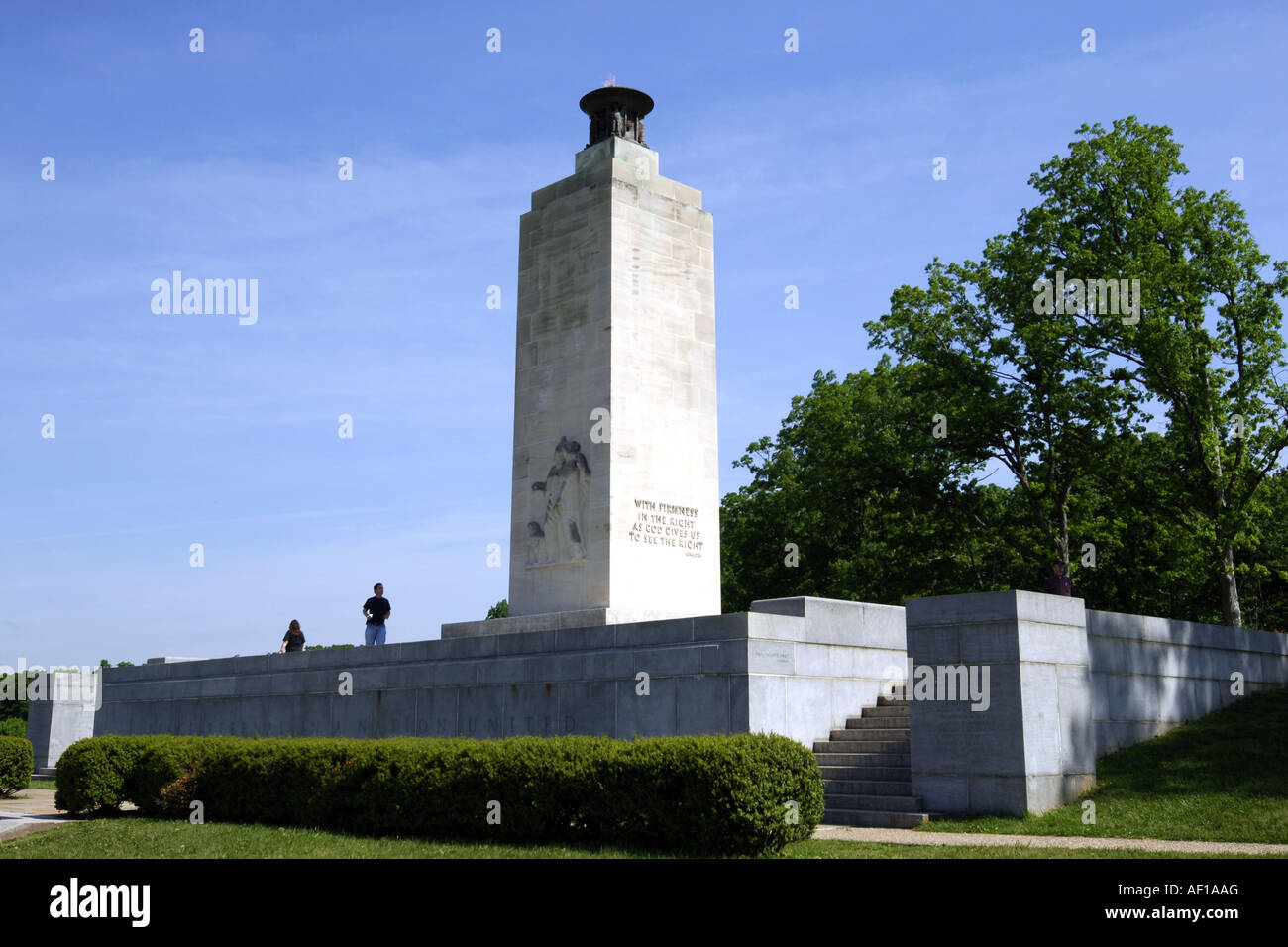 Eternal Light Peace memorial Oak Ridge gettysburg Pennsylvania PA Stock ...
