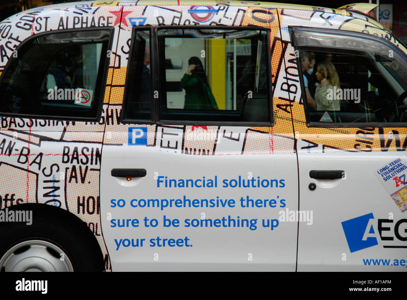 Advertisement map hi-res stock photography and images - Alamy