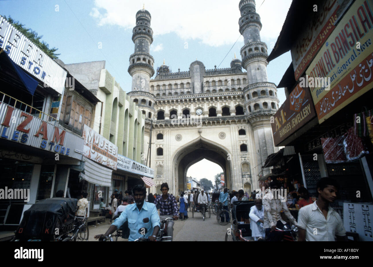 South India Andhra Pradesh Hyderabad, Hyderabad Char Minar Stock Photo ...