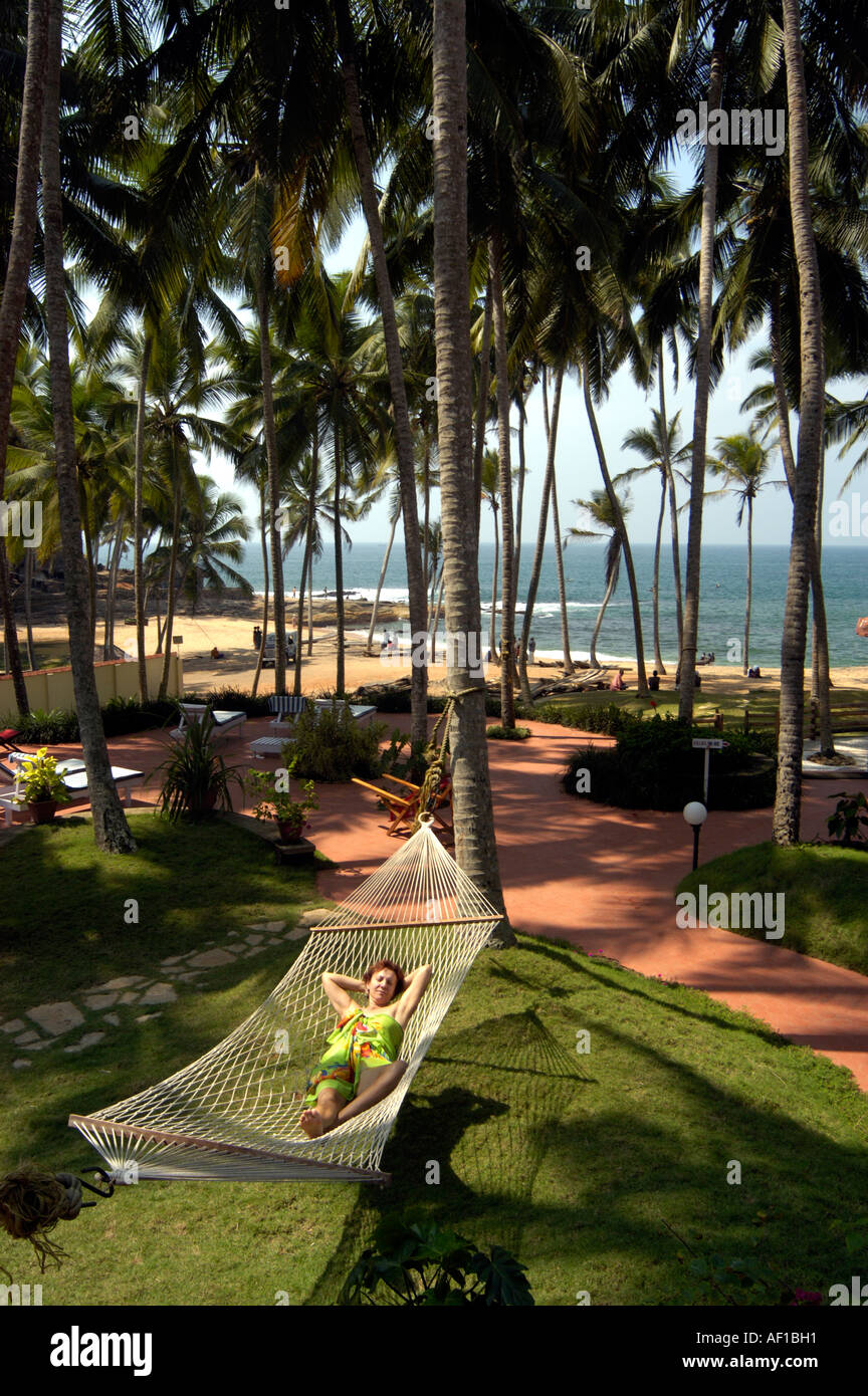 Chowara beach scenery hi-res stock photography and images - Alamy