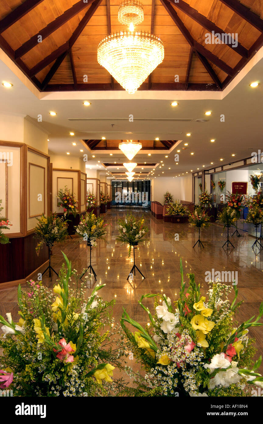 BANQUET HALL OF MASCOT HOTEL, KTDC, TRIVANDRUM Stock Photo - Alamy