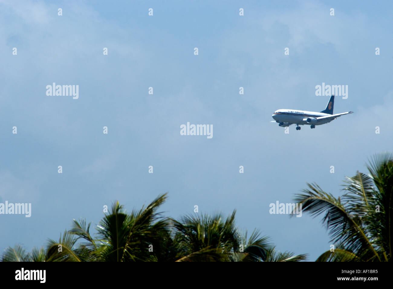 AIRCRAFT IN LANDING POSITION Stock Photo - Alamy
