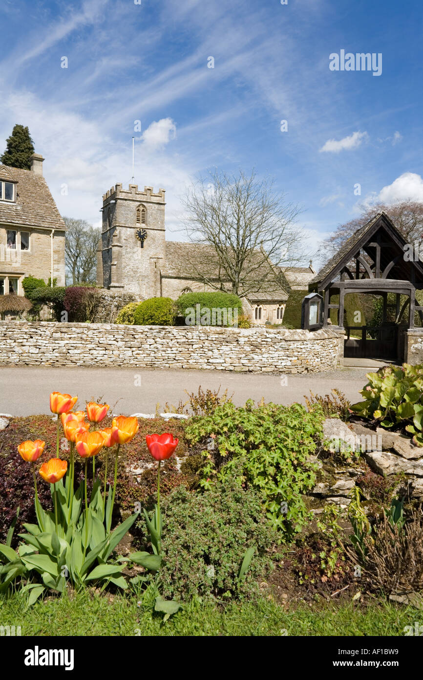 The Cotswold village of Miserden, Gloucestershire Stock Photo - Alamy