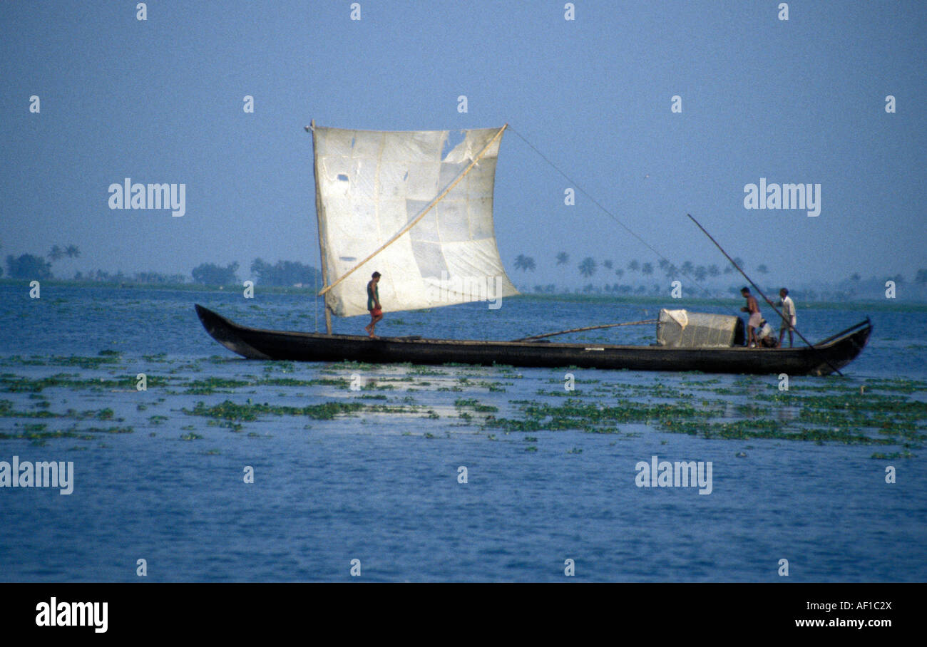 South India Kerala Kochin Fishing Village Boat Stock Photo - Alamy