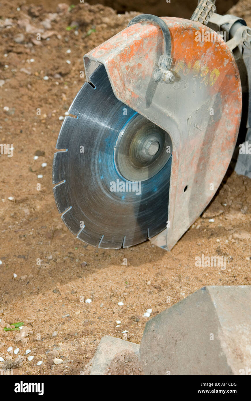 Industrial disc cutter Stock Photo - Alamy