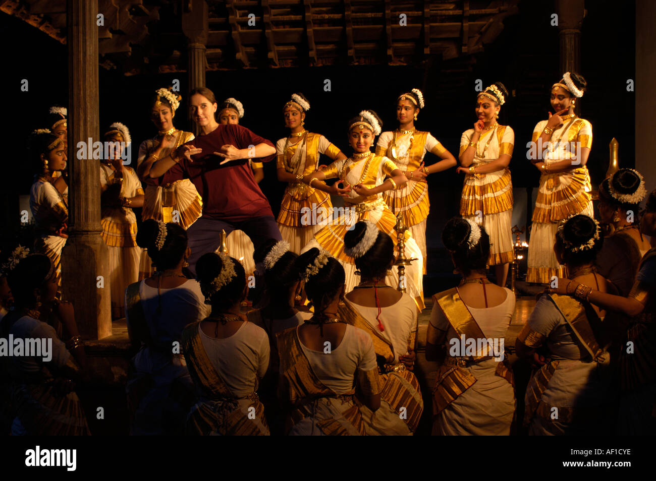 Foreign tourist dances hi-res stock photography and images - Alamy