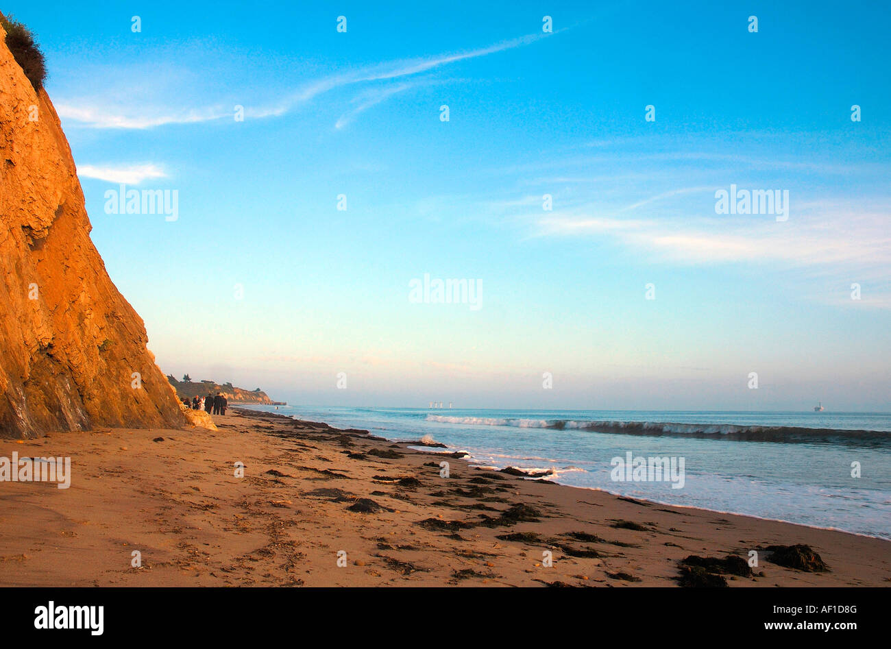 Bacara (Haskell's) Beach in Santa Barbara Stock Photo - Alamy