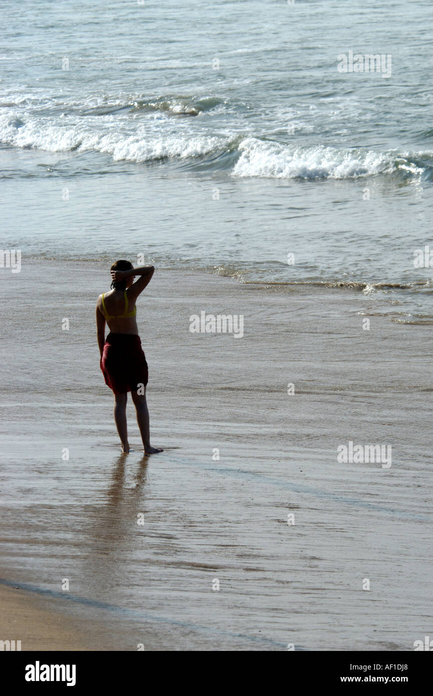 Chowara beach hi-res stock photography and images - Alamy