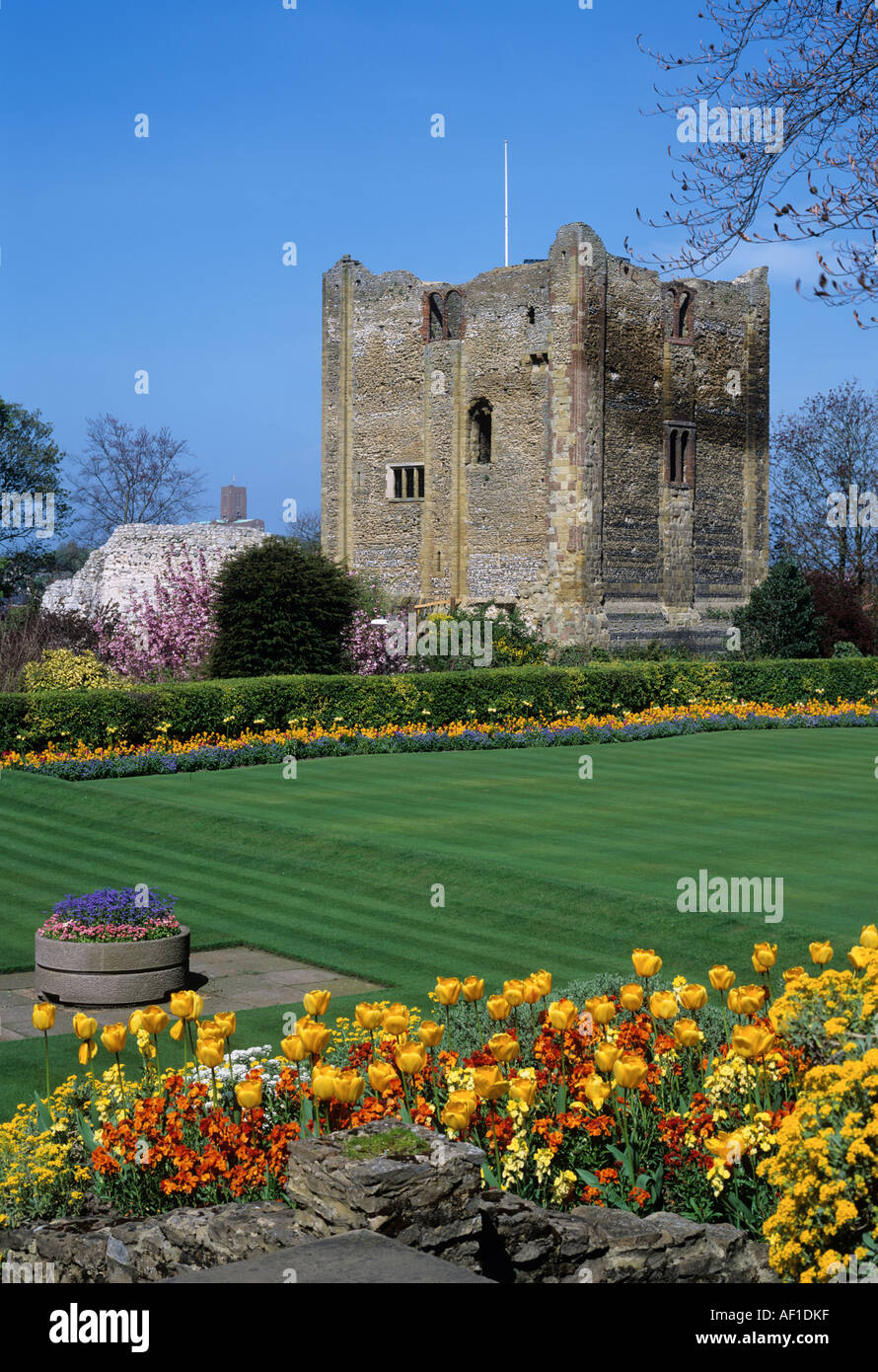 Guildford Castle, Surrey, England, UK Stock Photo - Alamy