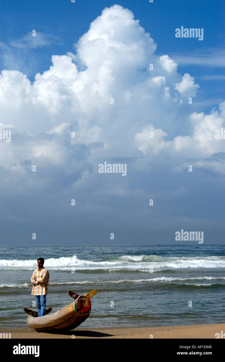 Chowara beach hi-res stock photography and images - Alamy