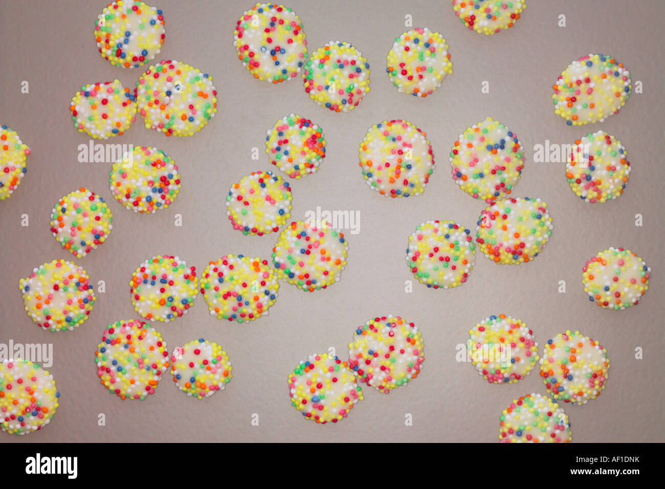 Snowies. Milk chocolates Stock Photo - Alamy