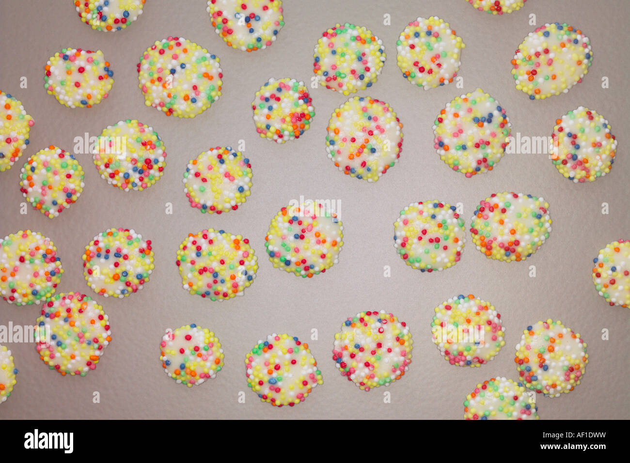 Snowies. Milk chocolates Stock Photo - Alamy