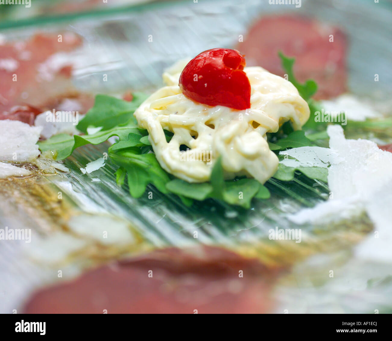 Celeriac, Rocket, Parmesan and Pancetta with Balsamic Vinegar Stock ...