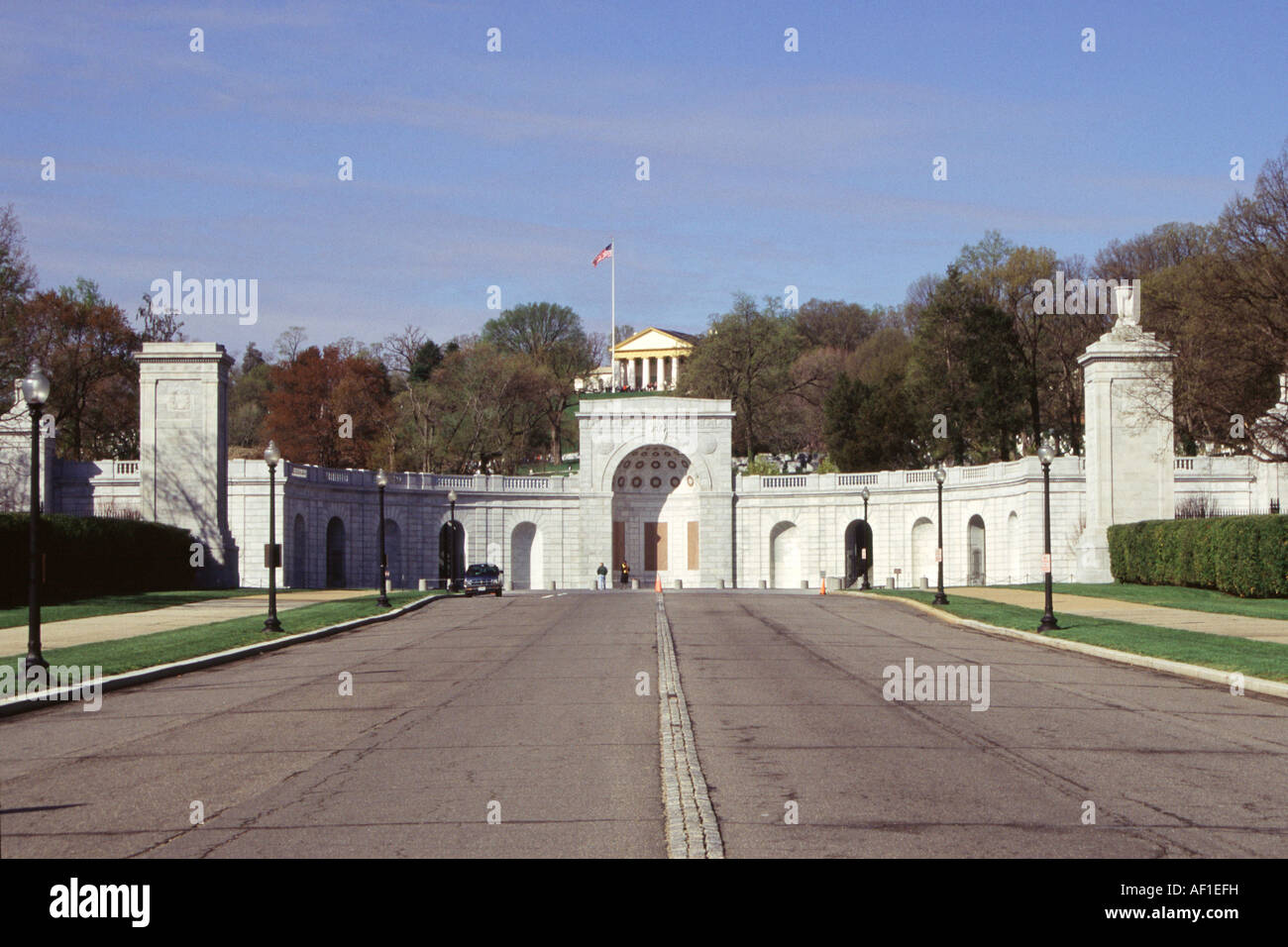 Entrance to Arlington National Cemetery, Virginia, USA Stock Photo - Alamy