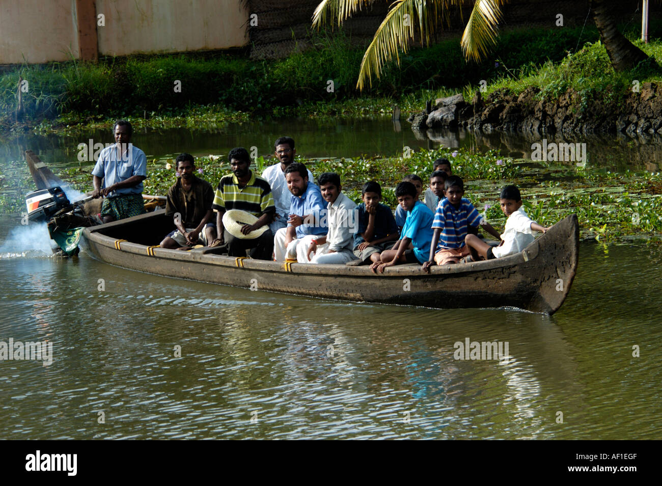 Champakulam kerala backwaters hi-res stock photography and images - Alamy
