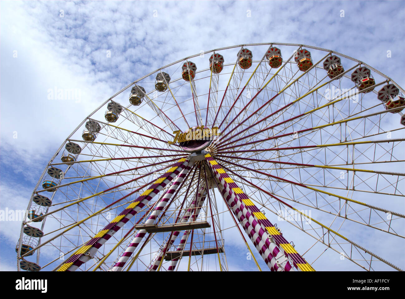Ferris Wheel at Fun Park, Ireland Stock Photo - Alamy