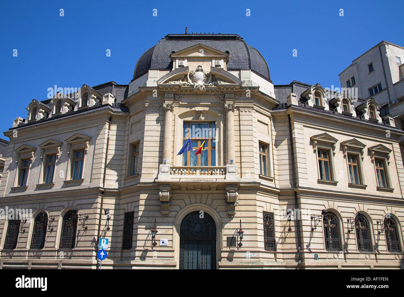 One of the buildings, Central University Library, Biblioteca Centrala ...
