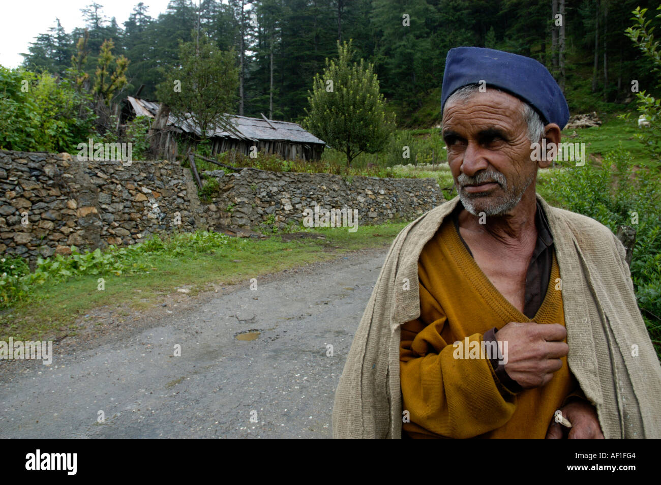 A NATIVE OF CHAKRATA IN UTTARANCHAL INDIA Stock Photo - Alamy