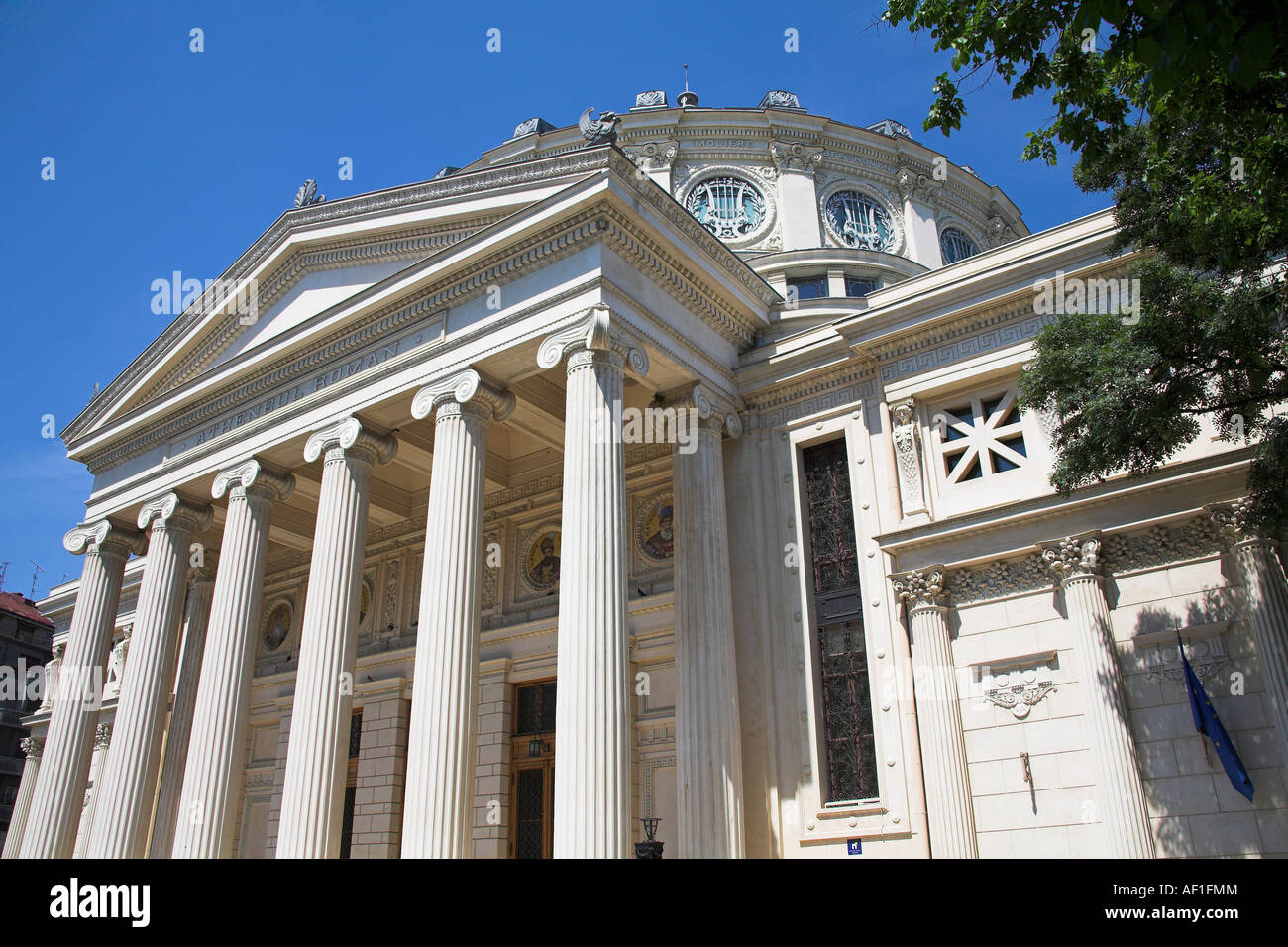 Romanian Atheneum, Atheneul Roman, Str Benjamin Franklin, Bucharest ...