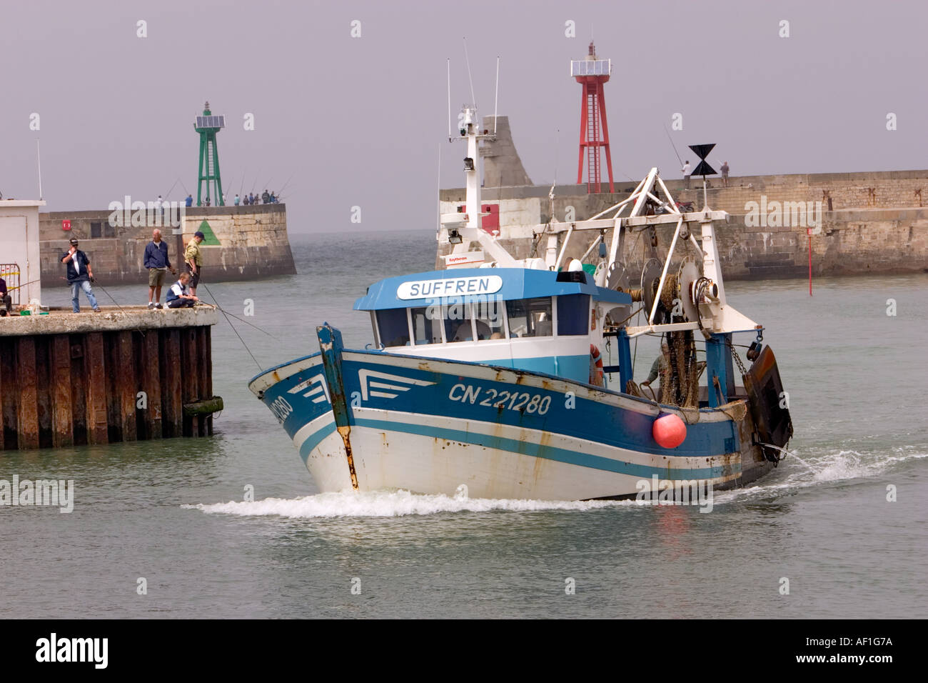 Normandy France Fishing Fleet High Resolution Stock Photography and ...
