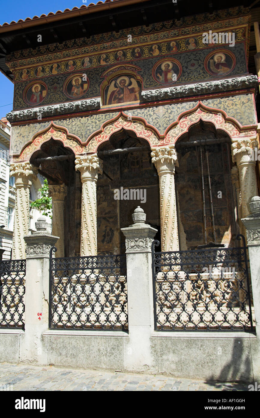 Stavropoleos church hi-res stock photography and images - Alamy