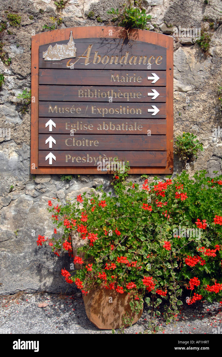 Abondance, Haute-Savoie, France Stock Photo - Alamy