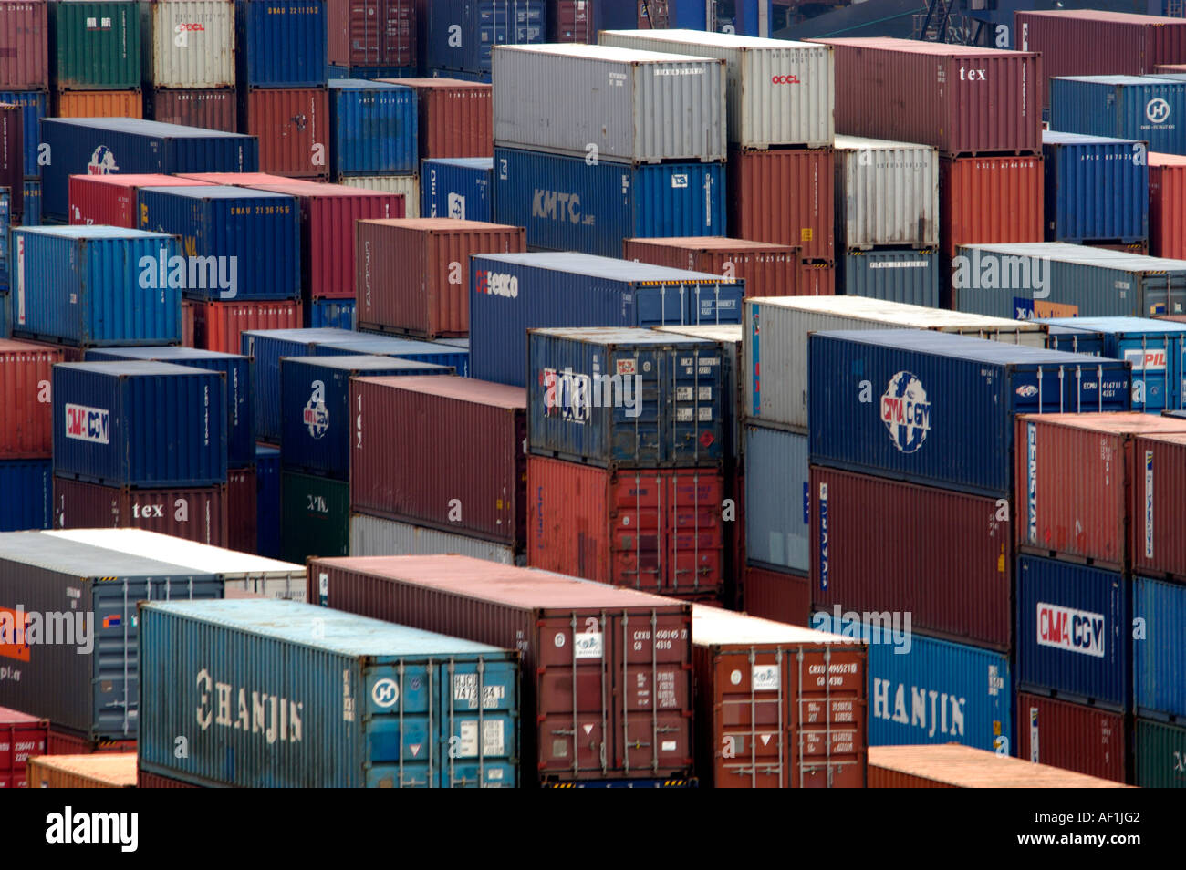 CONTAINER TERMINAL CHENNAI PORT TAMIL NADU Stock Photo - Alamy