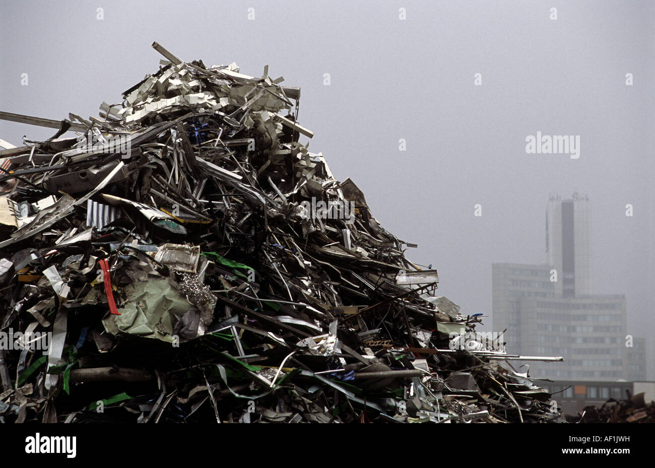 Recycling centre, Cologne, North Rhine Westphalia, Germany Stock Photo ...