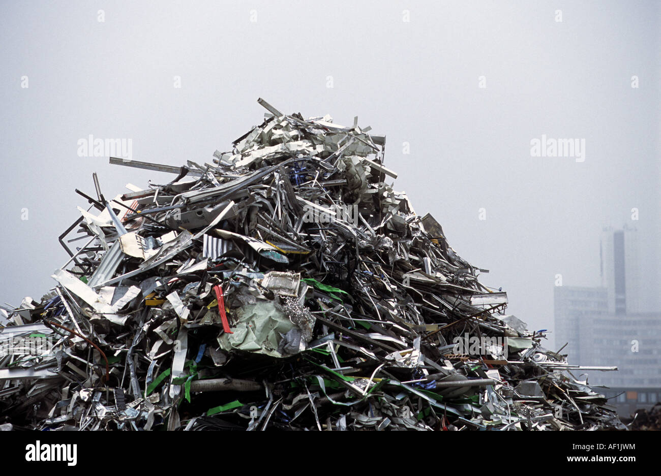 Recycling centre, Cologne, North Rhine Westphalia, Germany Stock Photo ...