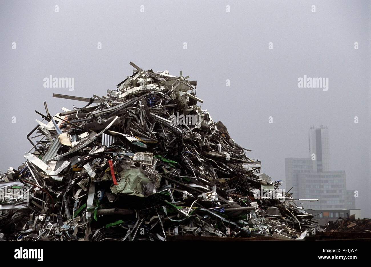 Recycling centre, Cologne, North Rhine Westphalia, Germany Stock Photo ...