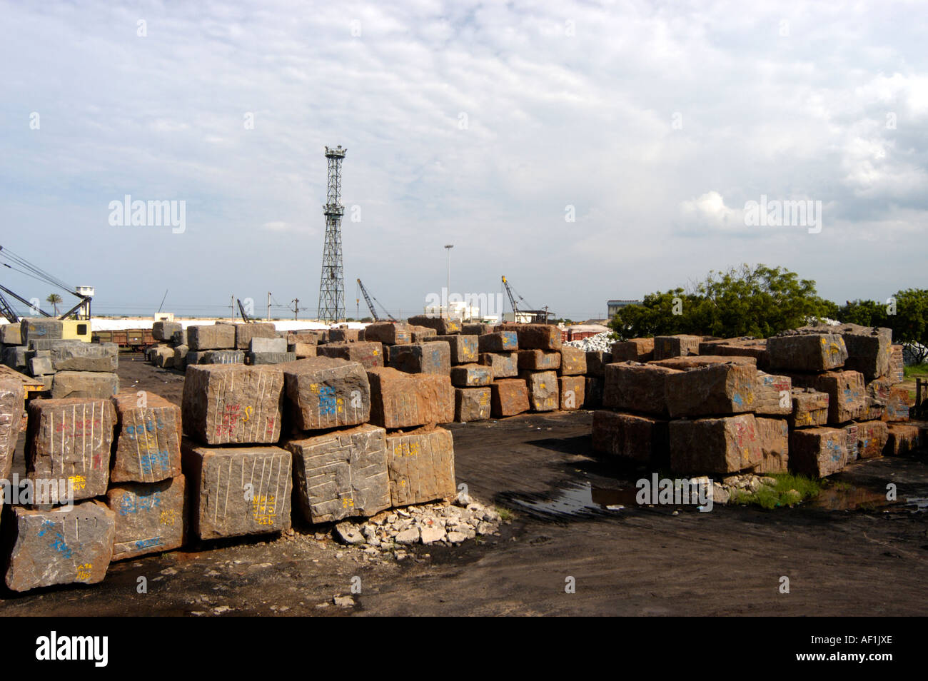 Chennai port trust hi-res stock photography and images - Alamy