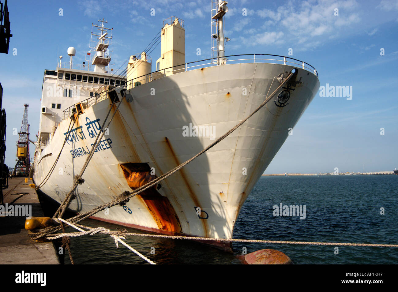 PASSENGER VESSEL AT BERTH CHENNAI PORT Stock Photo - Alamy