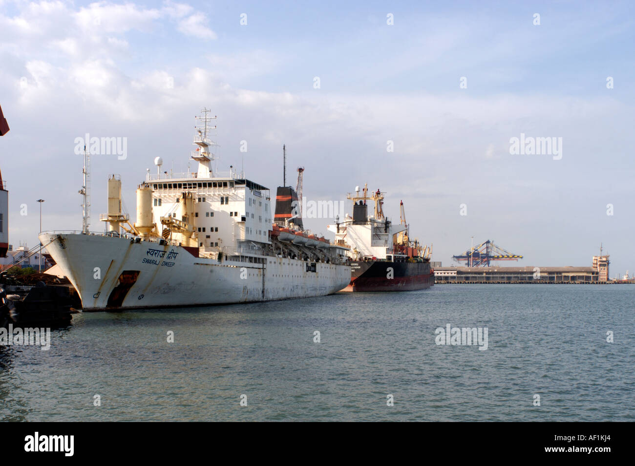 PASSENGER VESSEL AT BERTH CHENNAI PORT Stock Photo - Alamy