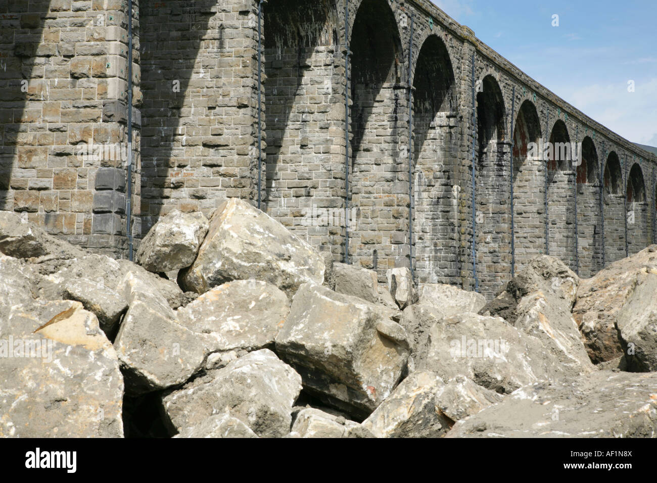 Batty Moss or Ribblehead viaduct, on the Settle to Carlisle railway ...