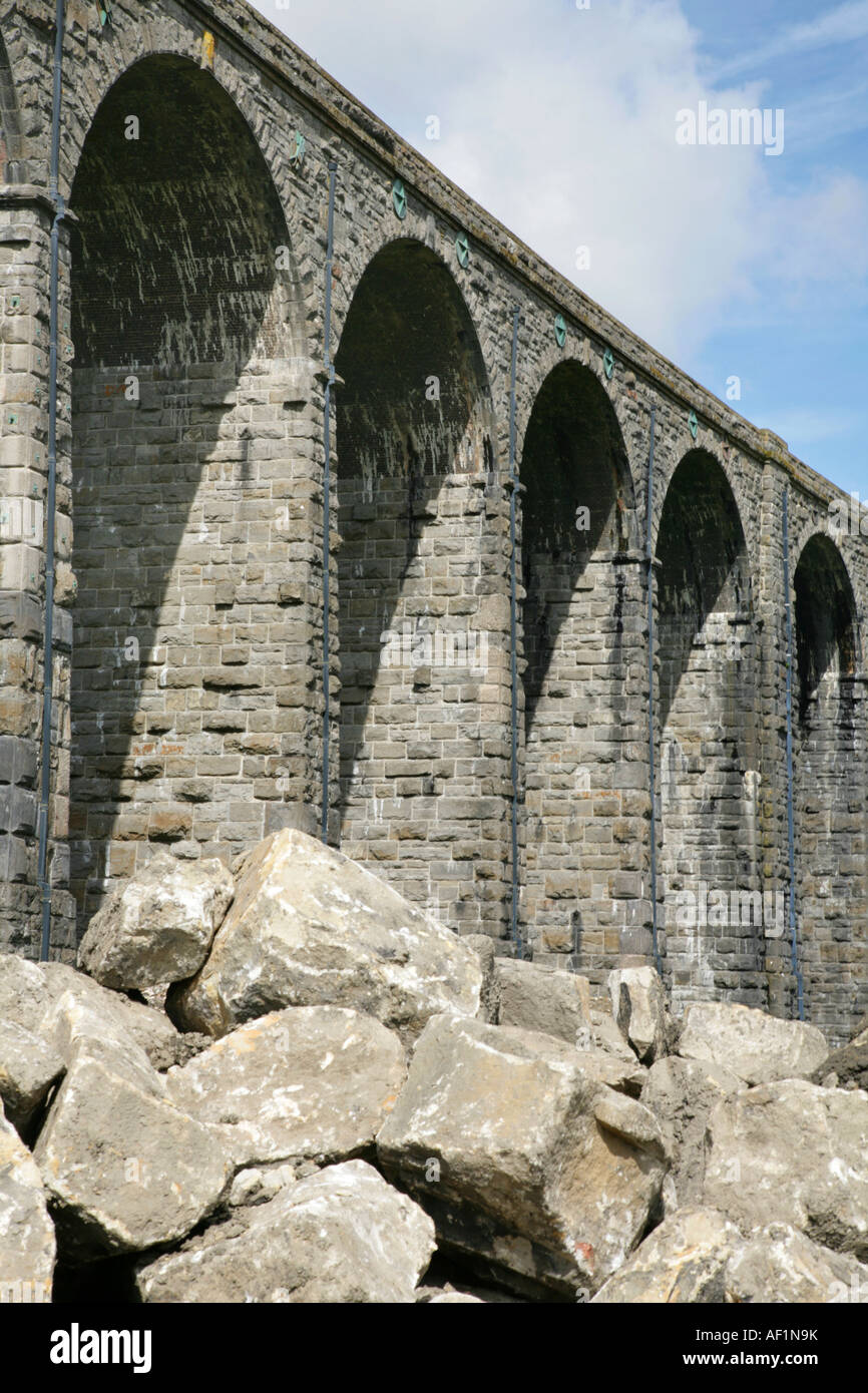 Batty Moss or Ribblehead viaduct, on the Settle to Carlisle railway ...