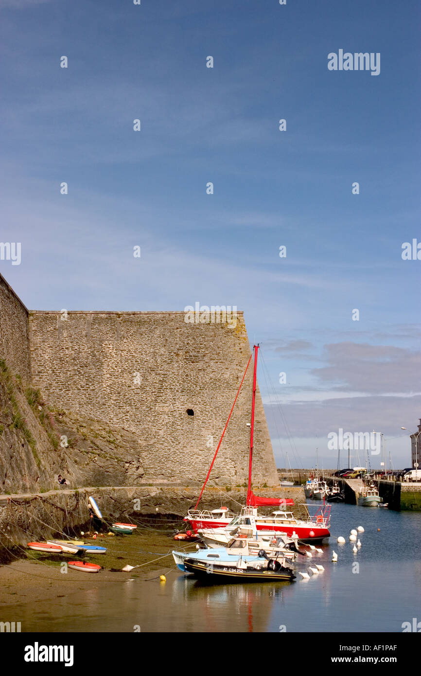 le palais harbor and vauban castle fortress belle ile capital morbihan ...