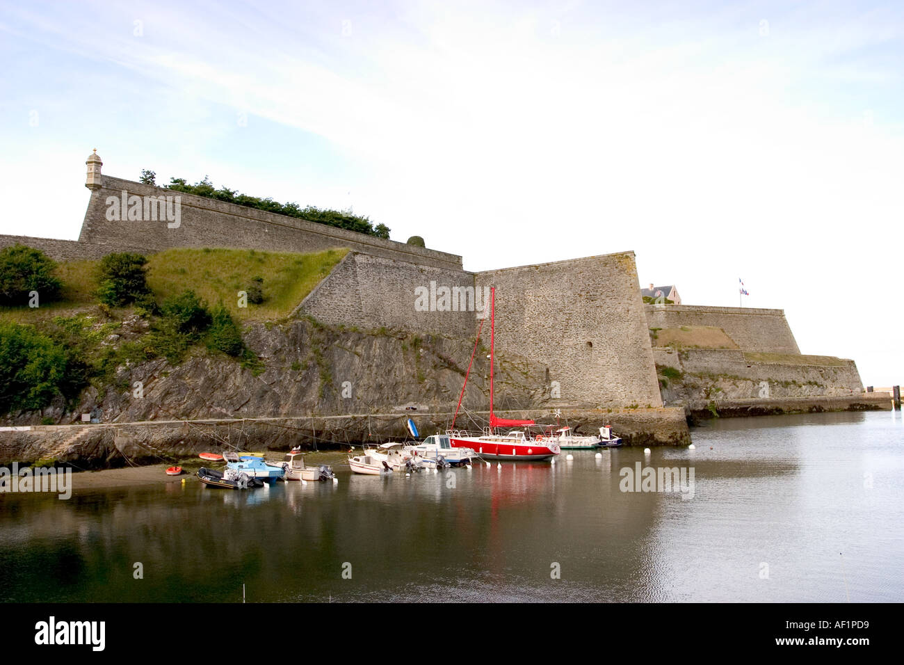 le palais harbor and vauban castle fortress belle ile capital morbihan ...