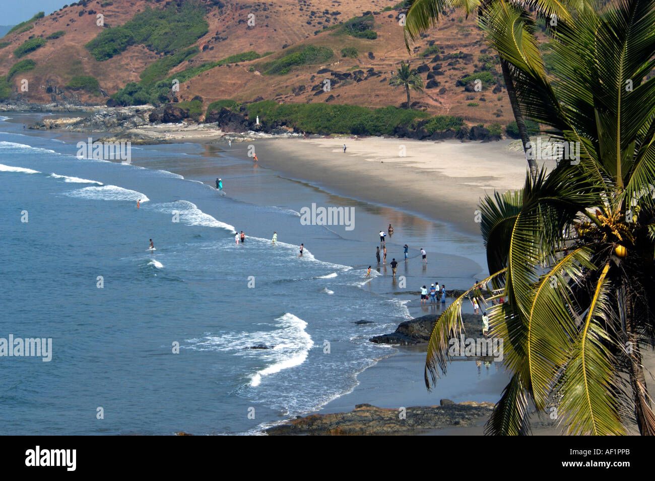 ANJUNA BEACH GOA Stock Photo - Alamy