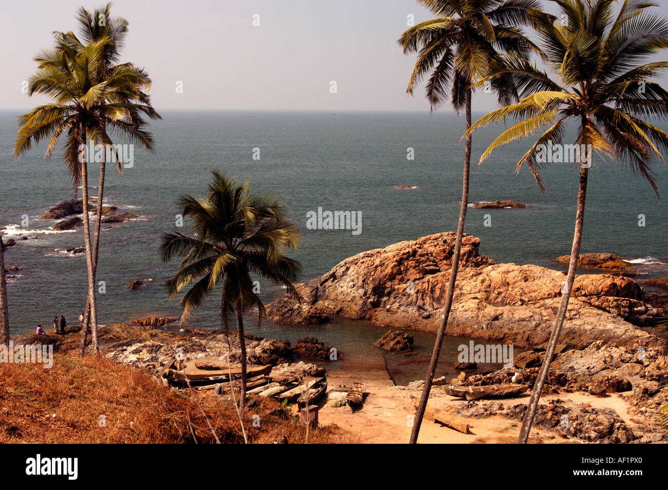 ANJUNA BEACH GOA Stock Photo - Alamy